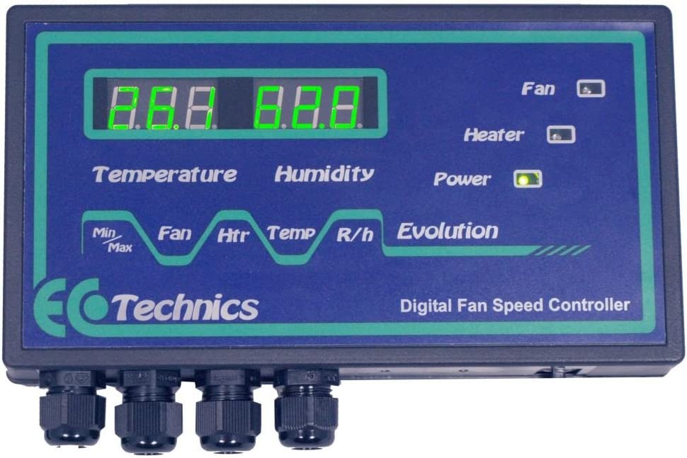 Ecotechnics Evolution Temp/Humidity Fan Controller – Prestwich Hydroponics